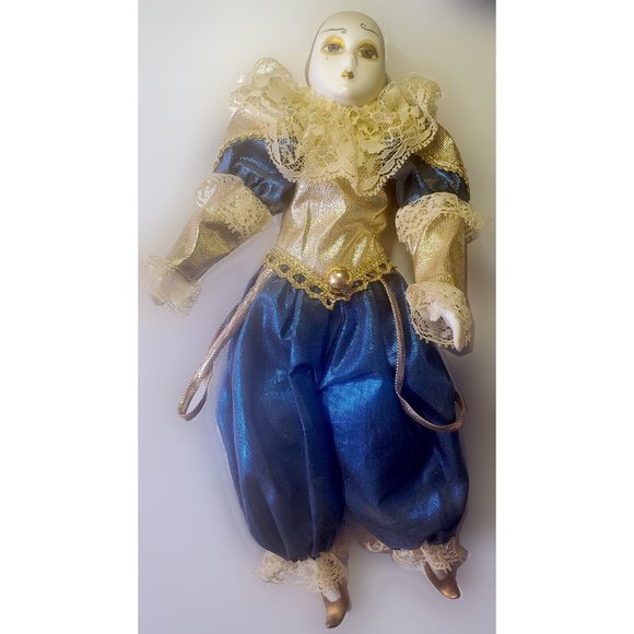 Unbranded | Toys | Mardi Gras Collectable Porcelain Jester Doll 5 ...